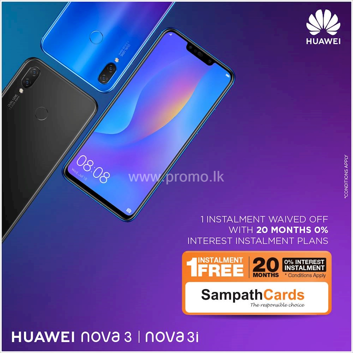 Buy Huawei nova 3 and nova 3i phones now through this amazing offer for ...