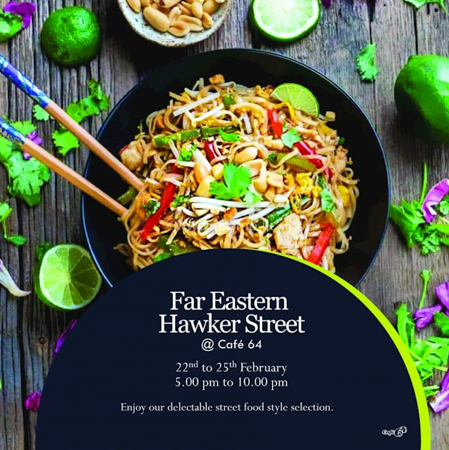 Far Eastern Hawker Street at Cafe 64