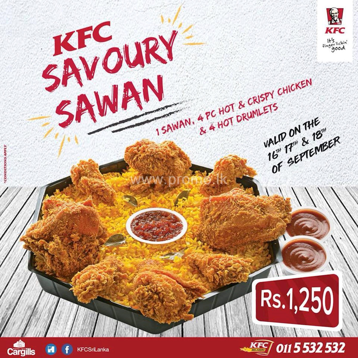 KFC Savoury Sawan | KFC Sri Lanka