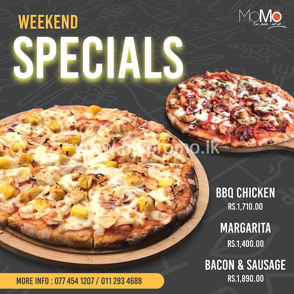 Weekend Specials at MoMo