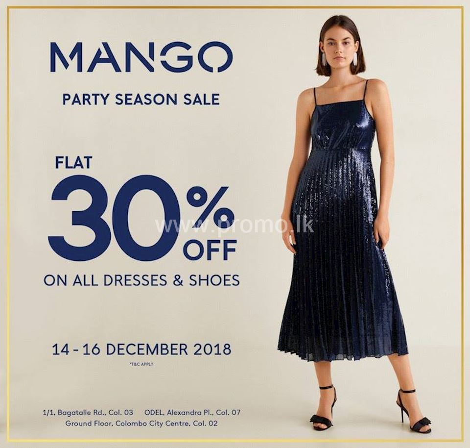Mango Party Season Sale at Odel