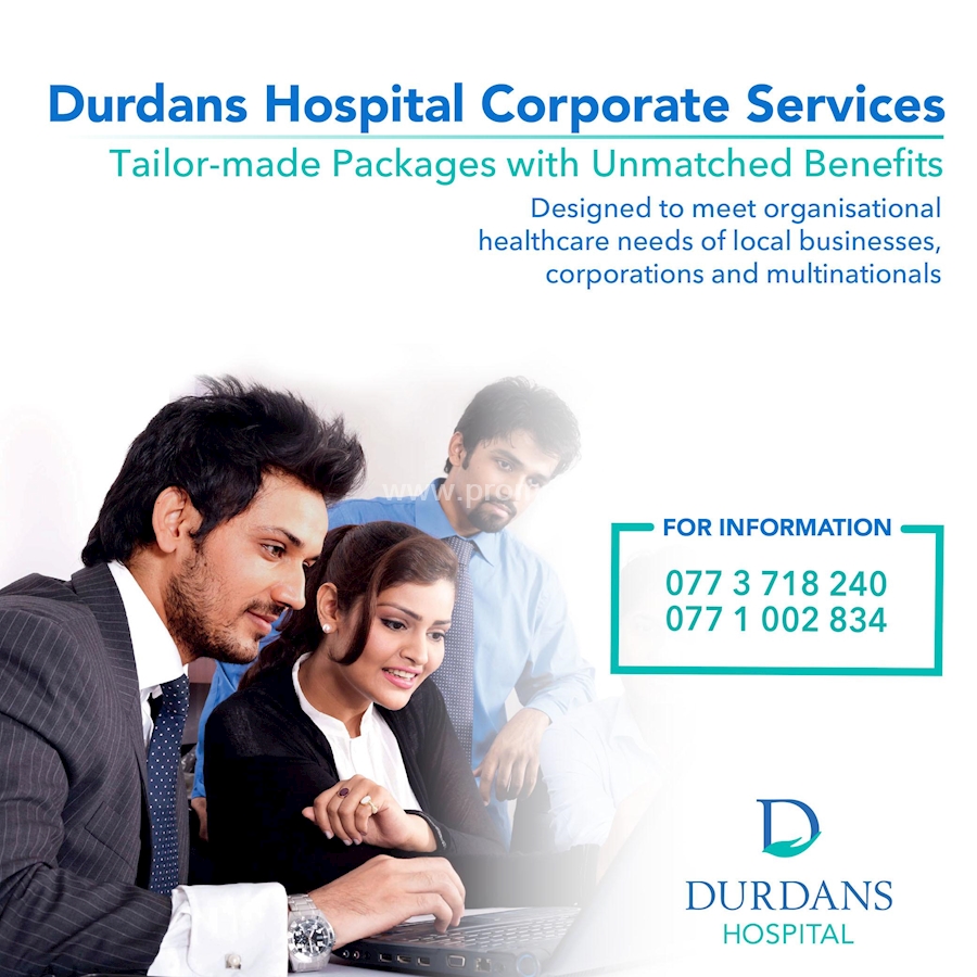 Check out the Durdans Hospital Corporate Services