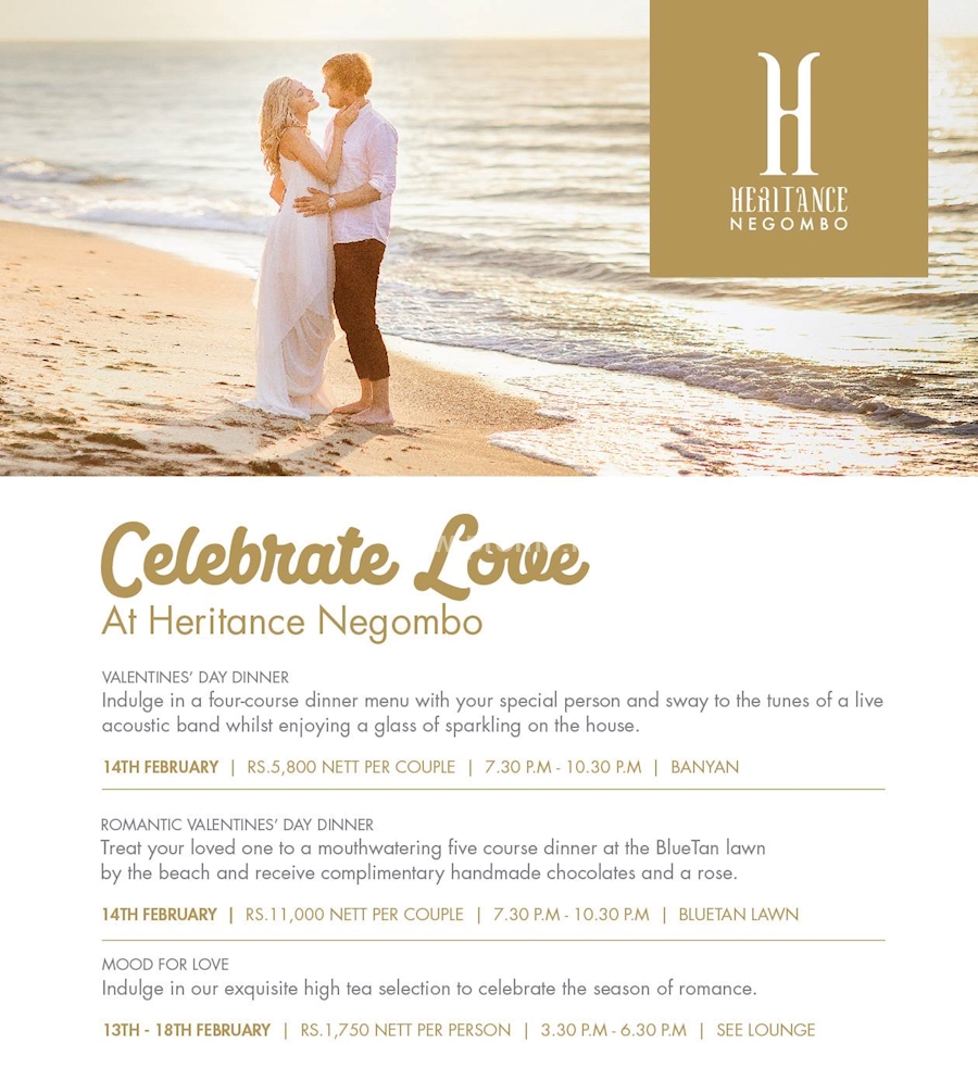 Celebrate Love at Heritance Negombo