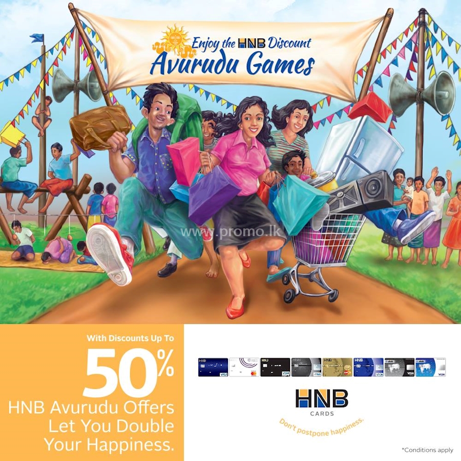 Celebrate this festive season with HNB Avurudu Offers