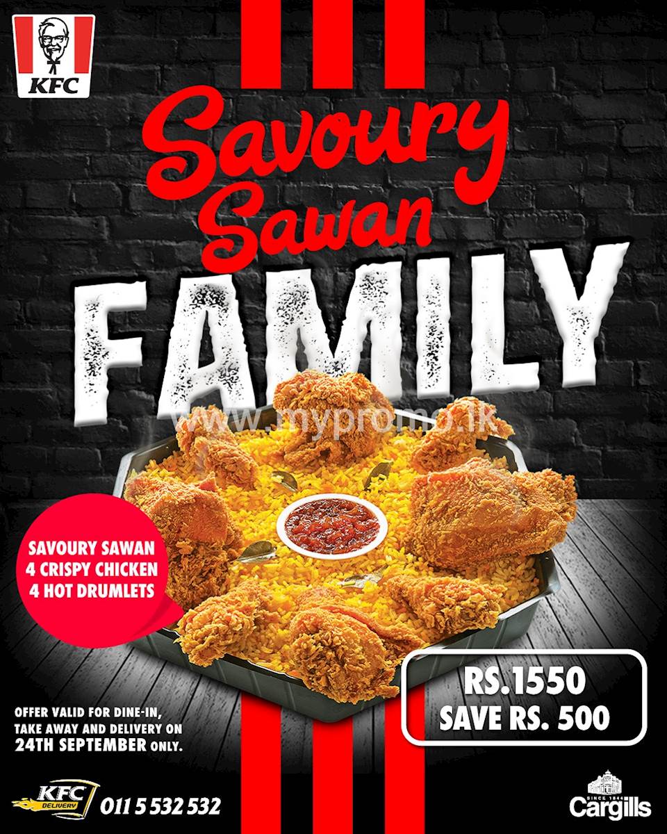 It's KFC Savoury Sawan Family time