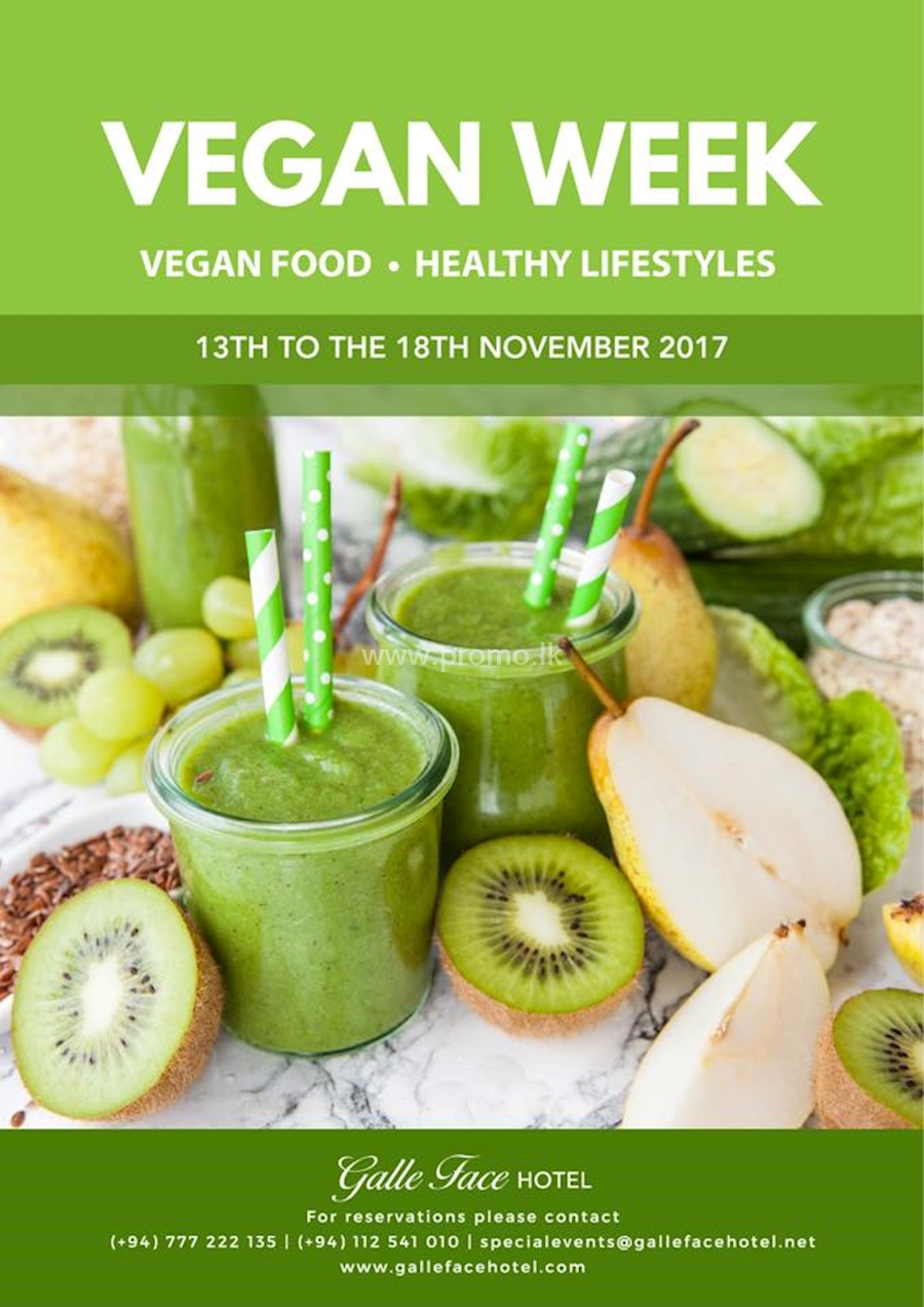 Experience the Vegan Week indulging with the Healthy lifestyles at ...