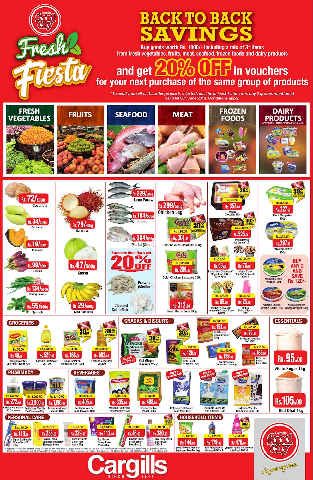 Back TO Back Savings from Cargills Food City