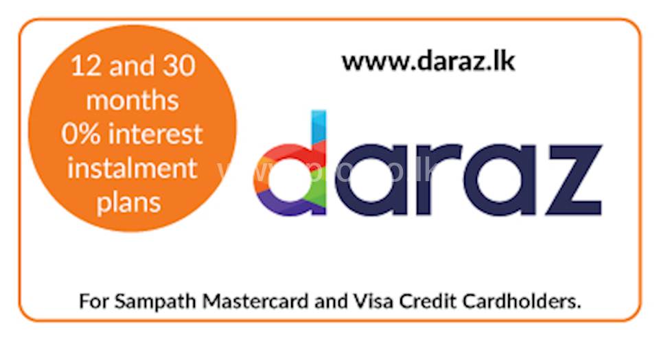 12 and 30 Months 0% interest instalment plans at www.daraz.lk and daraz ...