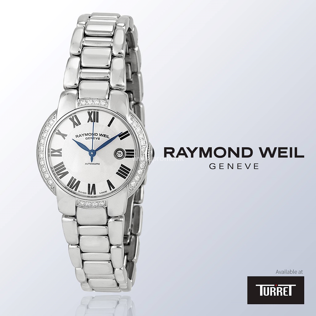 Beautifully crafted time-piece on Ladies Watch from Turret