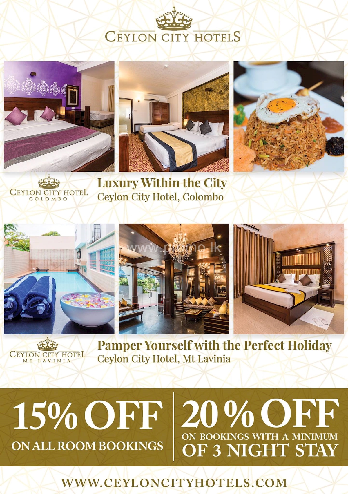 Special Hotel Offers from Ceylon City Hotel | Ceylon City Hotel